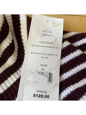 French Connection | Sweaters | French Connection Bnwt Cowl Stripe ...